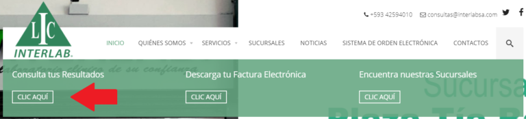 Consultar resultados de exámenes en Interlab (2025) - consultasEC