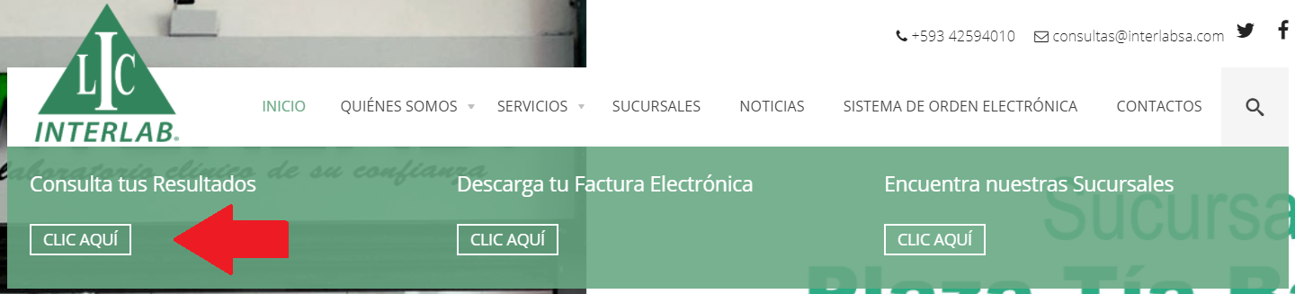 Consultar resultados de exámenes en Interlab (2025) - consultasEC